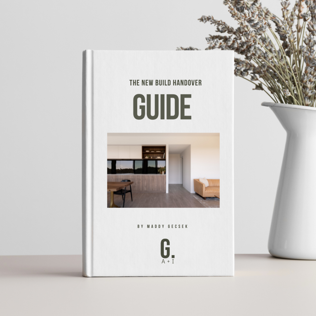 New Build Handover Guide – GECSEK